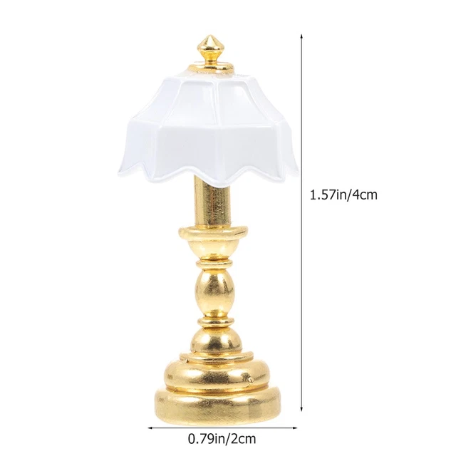 8 PCS MINI Bedside Lamp Adornment Metal Mini Light Decor Model creative ...