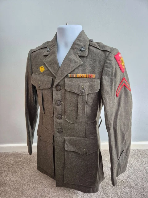 WW2 USMC 3RD Amphibious Corps Uniform Jacket £85.00 - PicClick UK