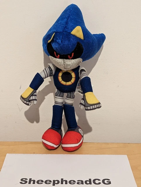 SONIC BOOM METAL Sonic 11" Plush Sega Tomy OuiDo Soft Toy - VGC - Fast ...