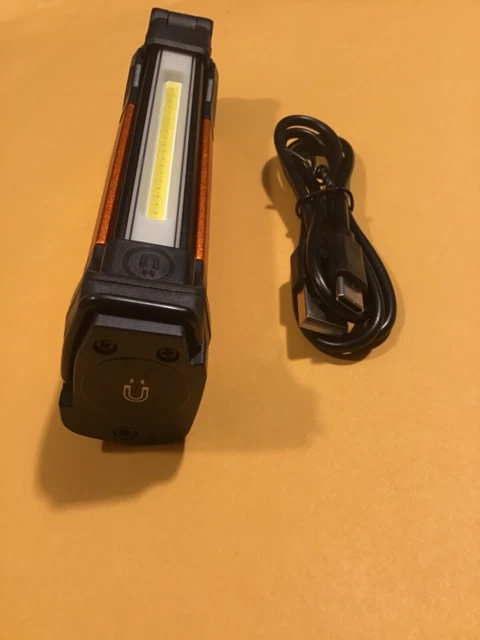MATCO TOOLS 400 Lumen USB Rechargeable Magnetic Snap Folding Work Light ...