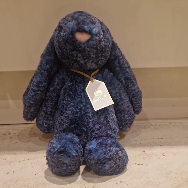 AUTHENTIC JELLYCAT HOPSCONE Luxe Medium Bunny BNWT Collectable Plush £ ...