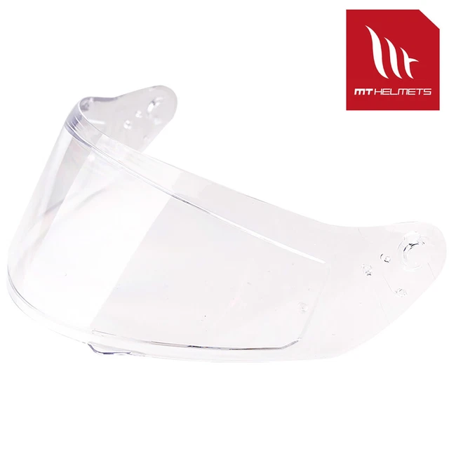 MT MAX VISION MTV 16 Visor Clear For Atom Motorcycle Motorbike Helmets ...