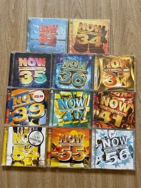 NOW THAT'S WHAT I call music CD bundle x 11, 33-56 £14.00 - PicClick UK