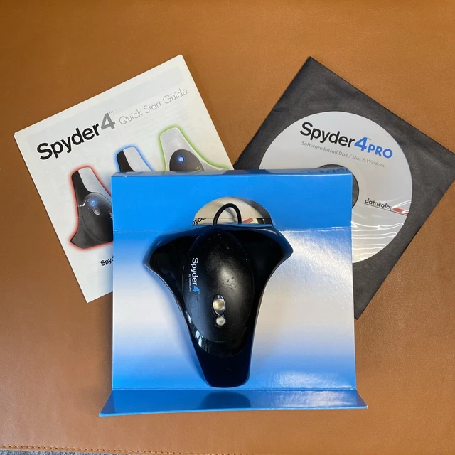 DATACOLOR SPYDER4 PRO Monitor Colour Calibration Device .. perfect working order £22.76 ...
