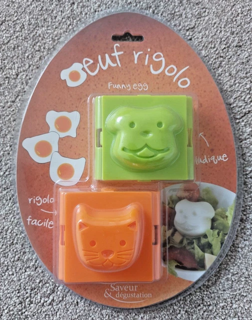 FUN BOILED-EGG SHAPER, dog and cat £3.32 - PicClick UK