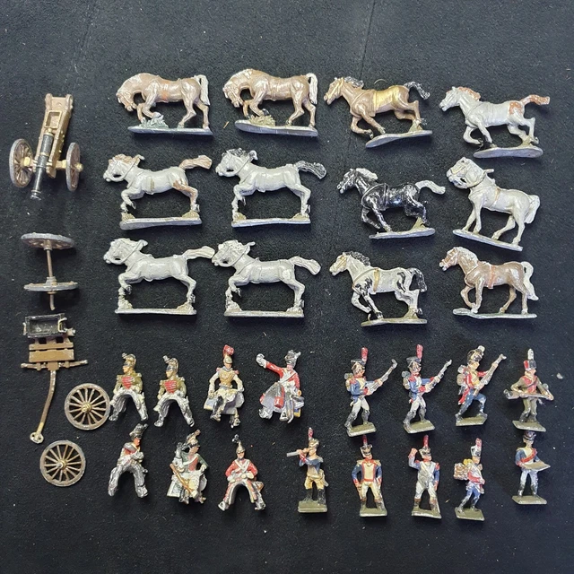 VINTAGE - MULBERRY Miniatures - War Games Figures - Horses Cavalry ...