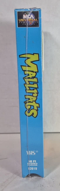 MALLRATS (VHS, UNIVERSAL, 1996) Kevin Smith Shannen Doherty SEALED w ...