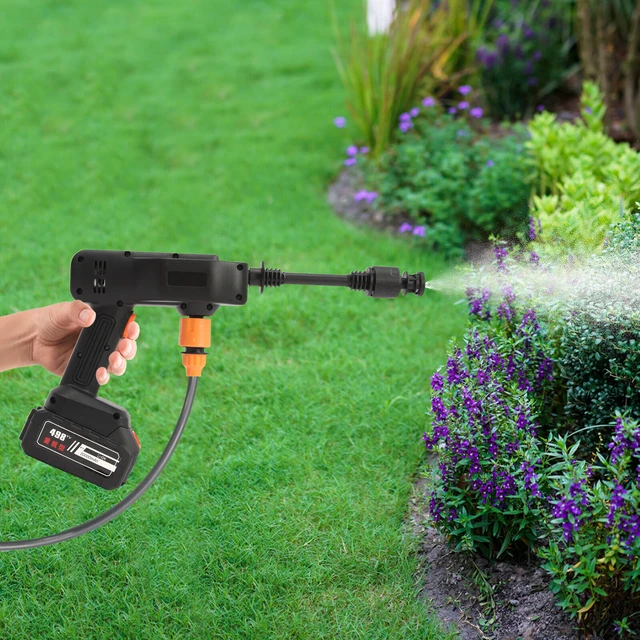 CORDLESS HIGH PRESSURE Washer Electric Jet Wash Patio Car Portable ...