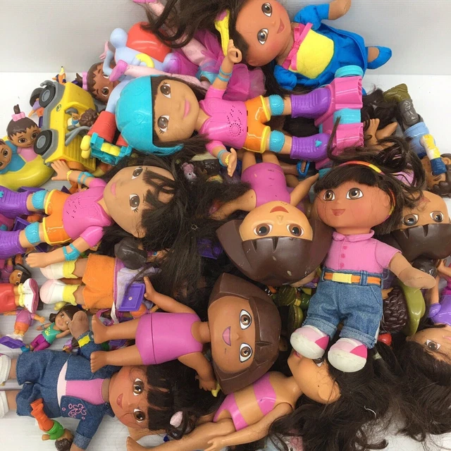 VTG & MODERN 13 lbs LOT Dora The Explorer Go Diego Go Toys Figures ...
