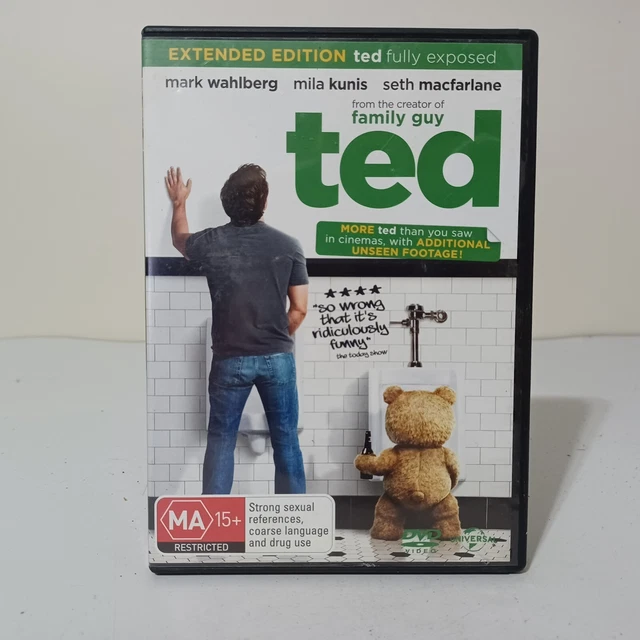 TED DVD MARK Wahlberg Mila Kunis Seth MacFarlane Fast Free Postage £6.26 - PicClick UK