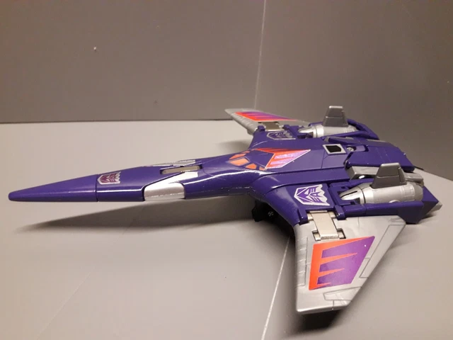 TRANSFORMERS G1 CYCLONUS Jet Thundercraker Space Fighter Decepticon ...