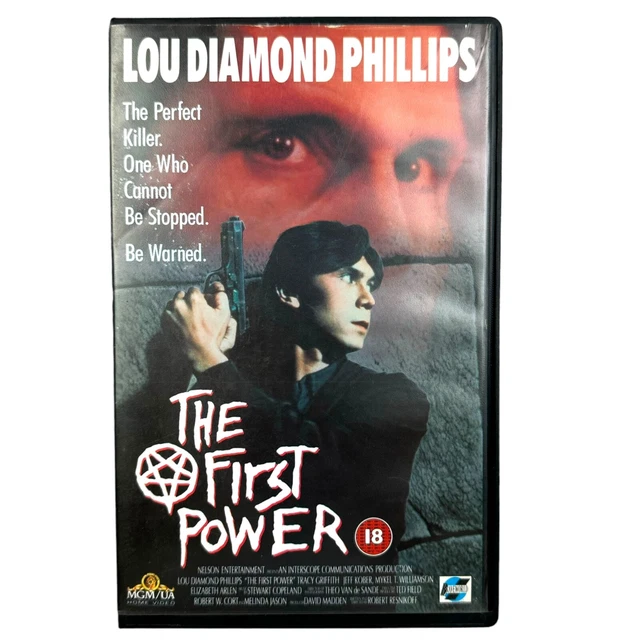 THE FIRST POWER Video VHS Ex Rental Large Case Action Film Cert 18 1991 ...