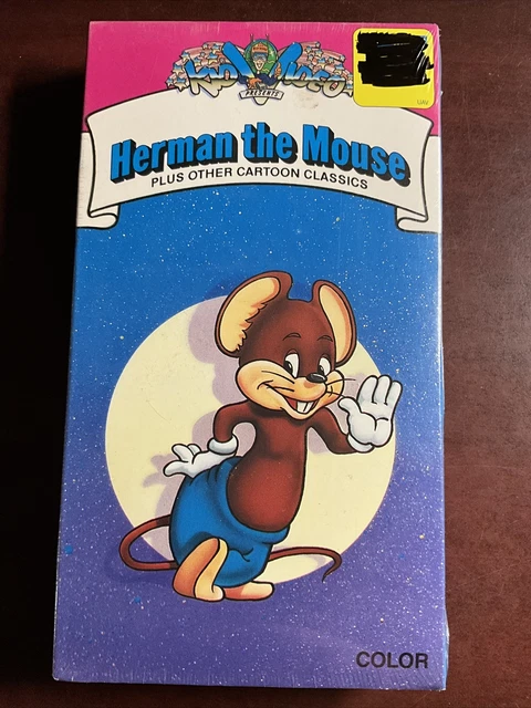 HERMAN THE MOUSE Plus Other Cartoon Classics VHS £1.49 - PicClick UK