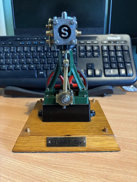 VERY GOOD QUALITY Stuart 10V Vertical Live Steam Engine £275.00 ...