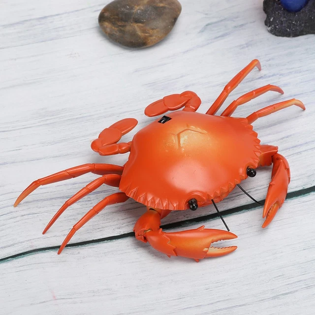 FUNNY HIGH SIMULATION Remote Control Infrared Animal Crab Kid Trick ...