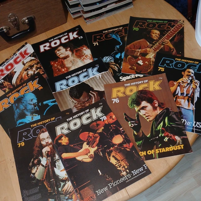 THE HISTORY OF Rock Magazines 70-79 £10.00 - PicClick UK
