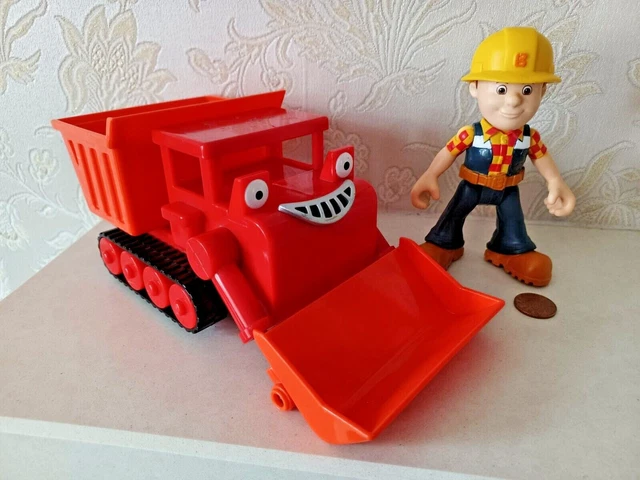 BOB THE BUILDER Large Figure and Muck the Bulldozer Truck Toy £9.25 ...