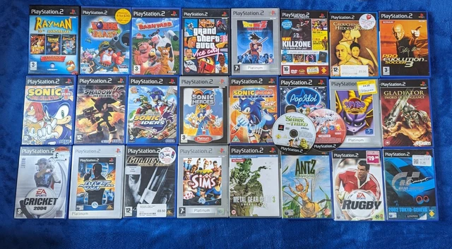 PLAYSTATION 2 PS2 Game Bundle £24.00 - PicClick UK