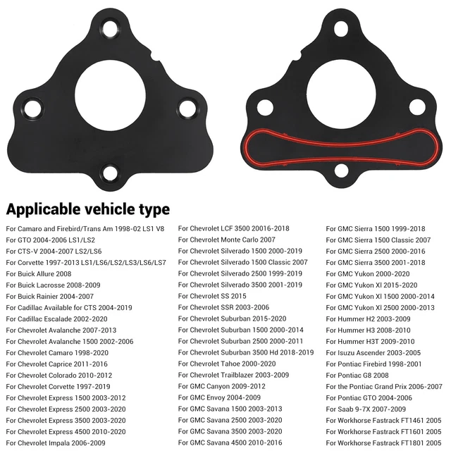 FOR GM LS1 LS2 LS3 LS6 LS7 LQ4 Cam Camshaft Retainer Thrust Plate Bolts ...