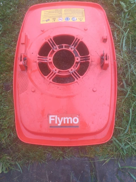 FLYMO L400 PETROL Hover Mower Deck Good Useable Condition £24.99 ...