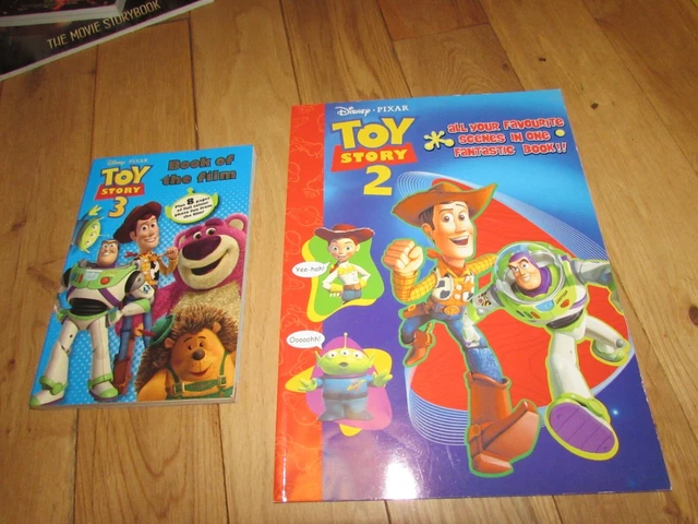 TOY STORY 2 & 3 Book Of The Film, novel & graphic novel movie storybook ...