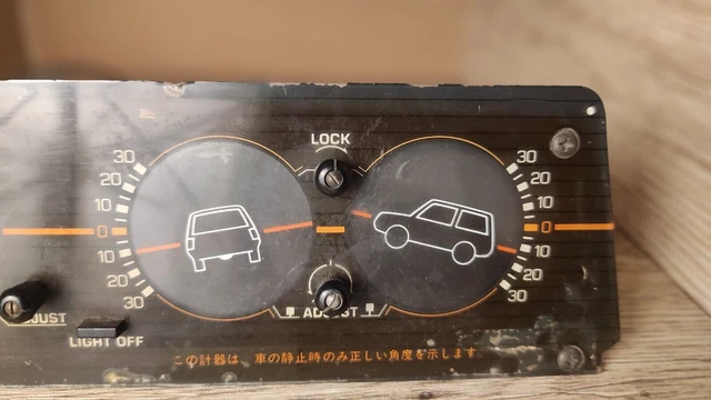 TOYOTA 4RUNNER ALTIMETER Inclinometer JDM OEM Hilux Surf Land Cruiser ...