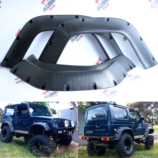 SUZUKI SAMURAI FENDER Flares Wheel Arches Bushwacker Style SJ413 SJ410 ...
