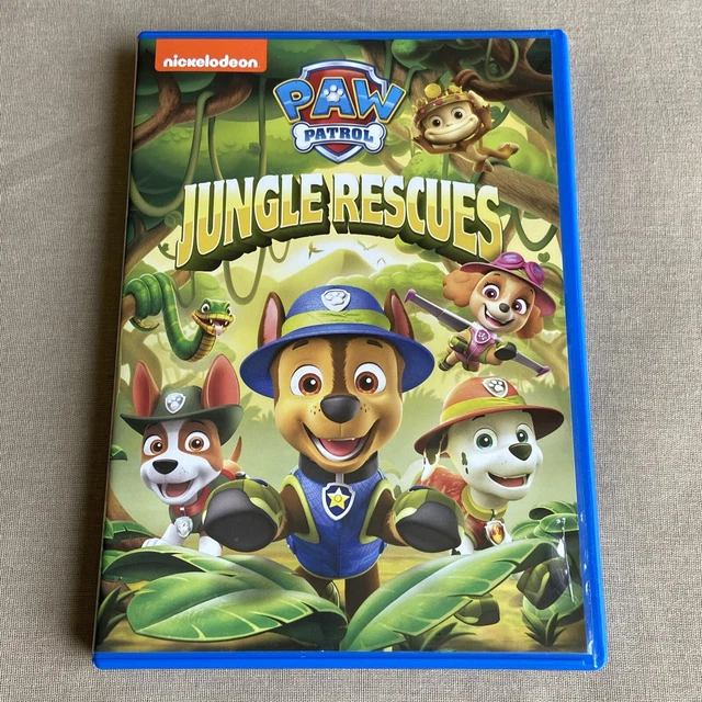 PAW PATROL: JUNGLE Rescue (DVD 7 Eps.) Nickelodeon Nick Jr Kids TV Show ...
