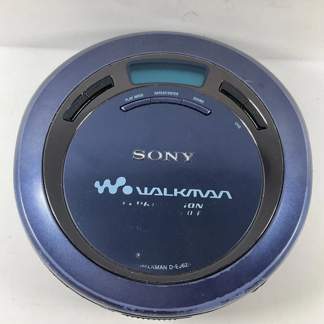 SONY WALKMAN D-EJ625 Personnel Portable Lecteur CD Courir Preuve G ...