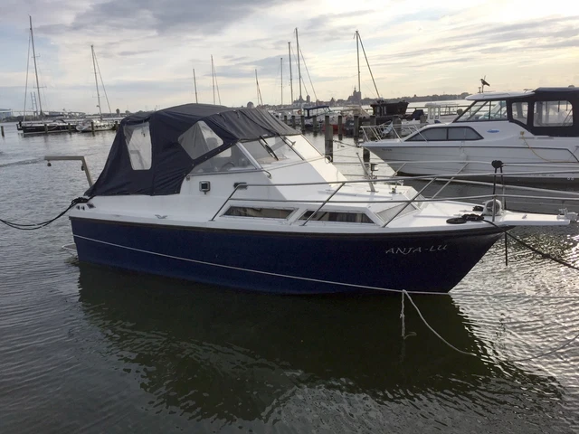 GFK SPORTBOOT, KAJÜTBOOT, Gleiter, Angelboot, Doriff 770 inkl. Sprint ...