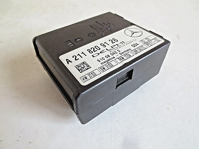 ORIGINAL MERCEDES SLK R171 control unit ECU theft protection ...