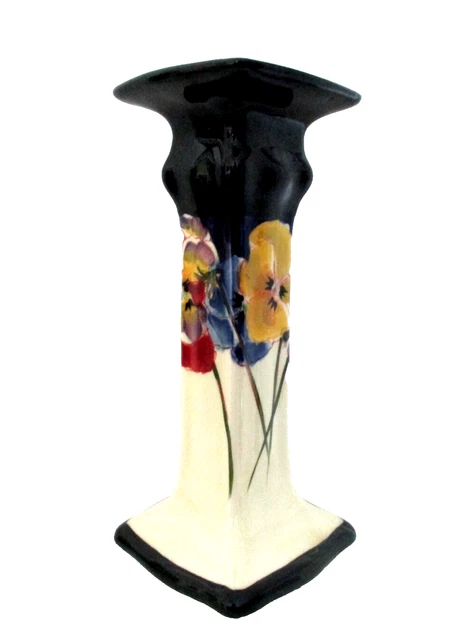 RARE ROYAL DOULTON Seriesware Antique Candlestick Holder - Pansies ...