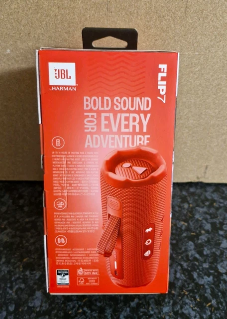 JBL FLIP 7 Portable Bluetooth Wireless Speaker red £120.28 - PicClick UK
