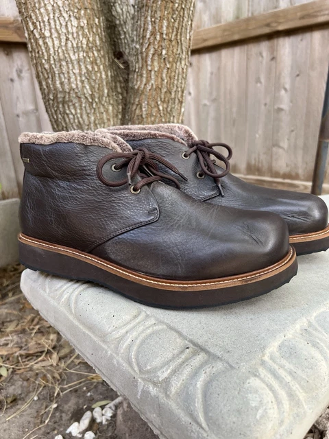 SAMUEL HUBBARD WINTER Boot Men’s 12 M Gore-Tex Brown Leather Shearling ...