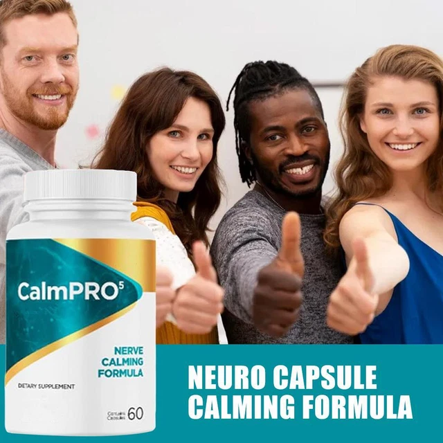 CALMPRO5 NERVE CALMING Formula, Calmpro 5 Sciatic Ease Nerve Capsules £ ...