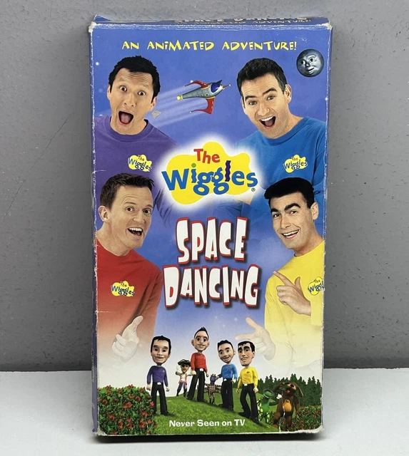 THE WIGGLES SPACE Dancing VHS 2003 Video Tape Animated Adventure ...