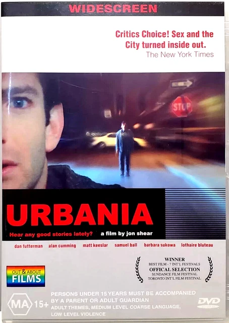 URBANIA (DVD, 2000) Movie Gay Interest Out & About Films LGBTQI+ Drama $29.95 - PicClick AU