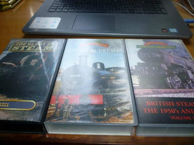 VHS TAPES STEAM Railways £6.00 - PicClick UK