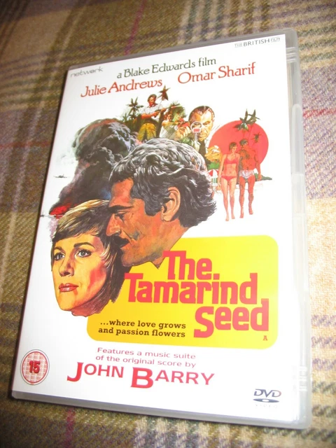 DVD THE TAMARIND Seed - Julie Andrews, Omar Sharif, Anthony Quayle ...