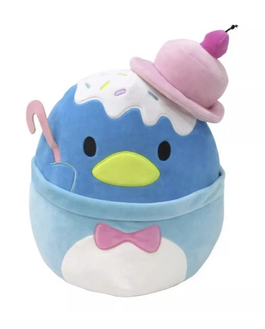 KELLYOTY SQUISHMALLOW SANRIO HELLO KITTY TUXEDO SAM SUNDAE NEUF 8" Rare ...