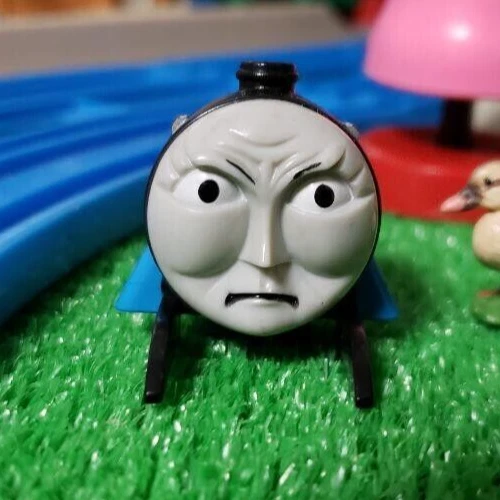 THOMAS & FRIENDS Plarail Trackmaster TOMY Powerful Angry Gordon Face ...