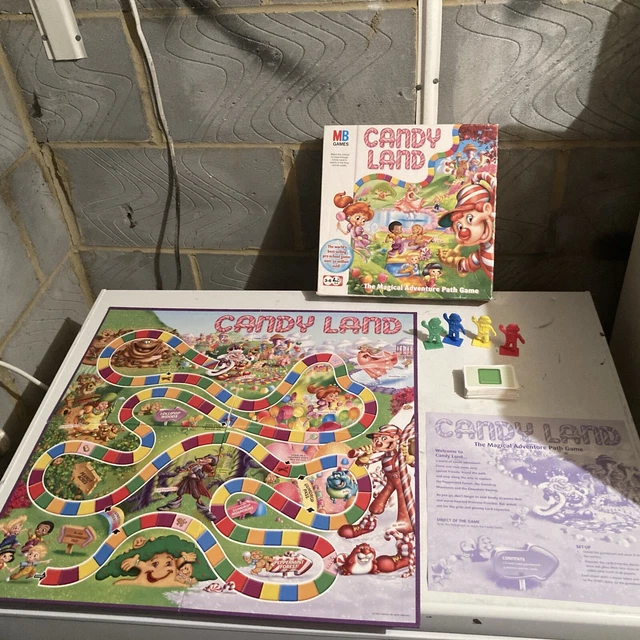 VTG CANDY LAND Board Game MB Games The Magical Adventure Path 2004 RARE ...