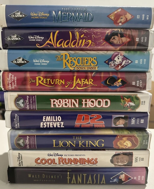 DISNEY VHS TAPES £32.74 - PicClick UK