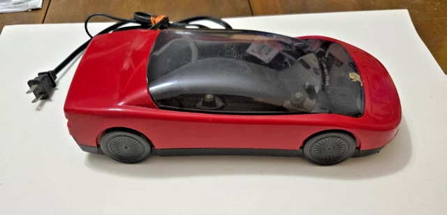 RADIO SHACK RED Sports Car AutoWinder Vintage VHS Tape Rewinder TESTED ...