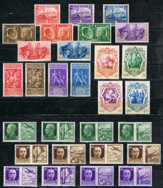 ** WWII. DEUTSCHLAND Italien 1939- 1942 Hitler Mussolini Propaganda Postfrisch EUR 29,99 ...