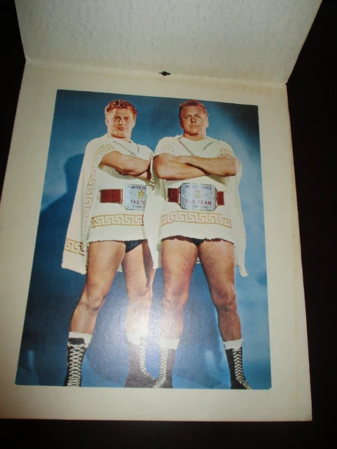 CIRCA 1960 WRESTLERS Lou Klein Red Bastien Wrestling Photo Folder $9.99 ...
