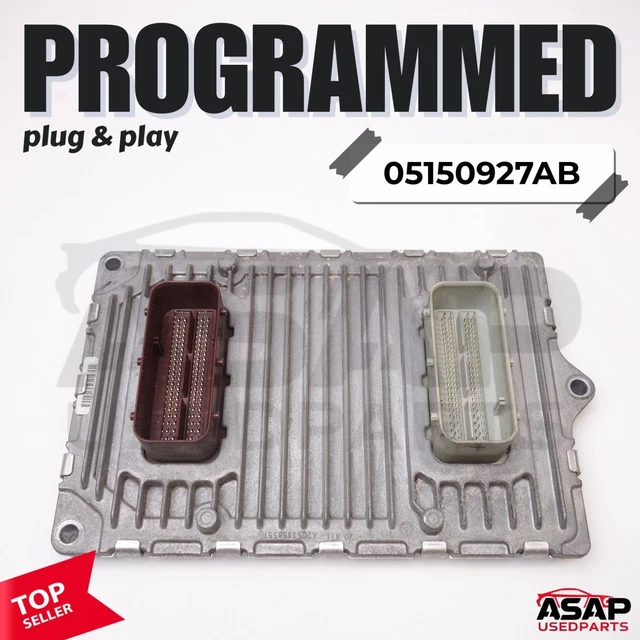 🚩 PROGRAMMED PLUG & Play Pcm Ecm Ecu 5.7L Dodge Durango 2015 05150927Ab ...