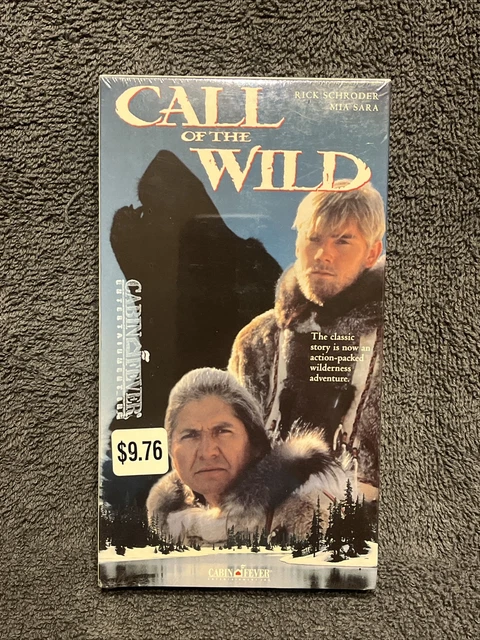 CALL OF THE WILD VHS Movie 1993 Cabin Fever Ent. Rick Schroder NEW ...