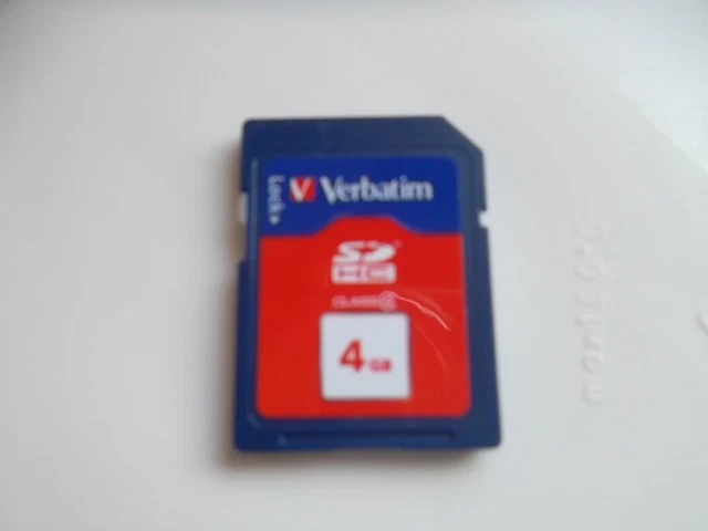 CARTE SD 4GB de la marque verbatim EUR 5,00 - PicClick FR