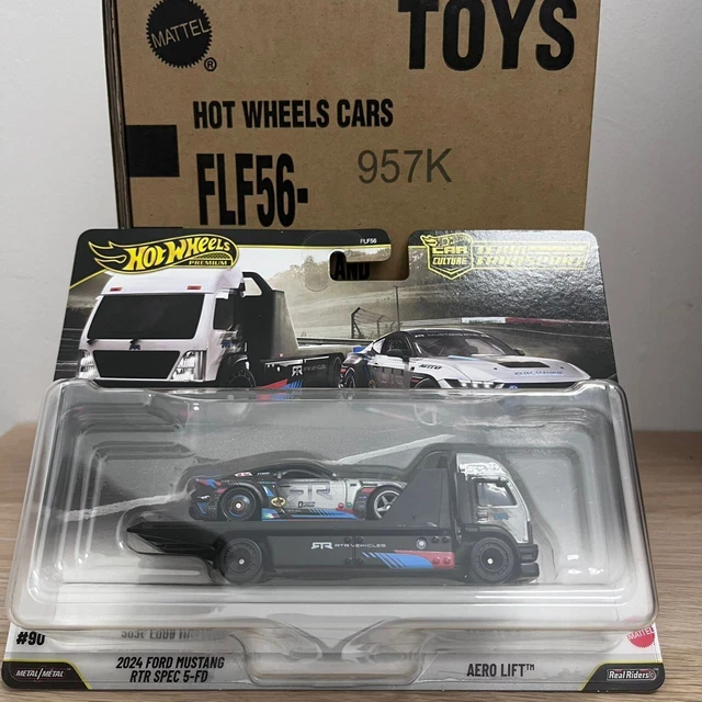 HOT WHEELS PREMIUM Team Transport 2026 Ford Mustang RTR Spec 5-FD FLF56 ...